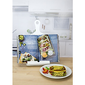Boston Warehouse Tablet Holder and Cookbook Stand Cooking Measurements, 17x8.9