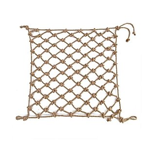 Retro Hemp Rope Decorative Net, Children's Safety Net, Sturdy Mesh Cloth Woven Material, Bar Restaurant Photo Wall Garden Playground Protective Rope Net, Climbing Net, Custom Size ( Size : 1*7m )