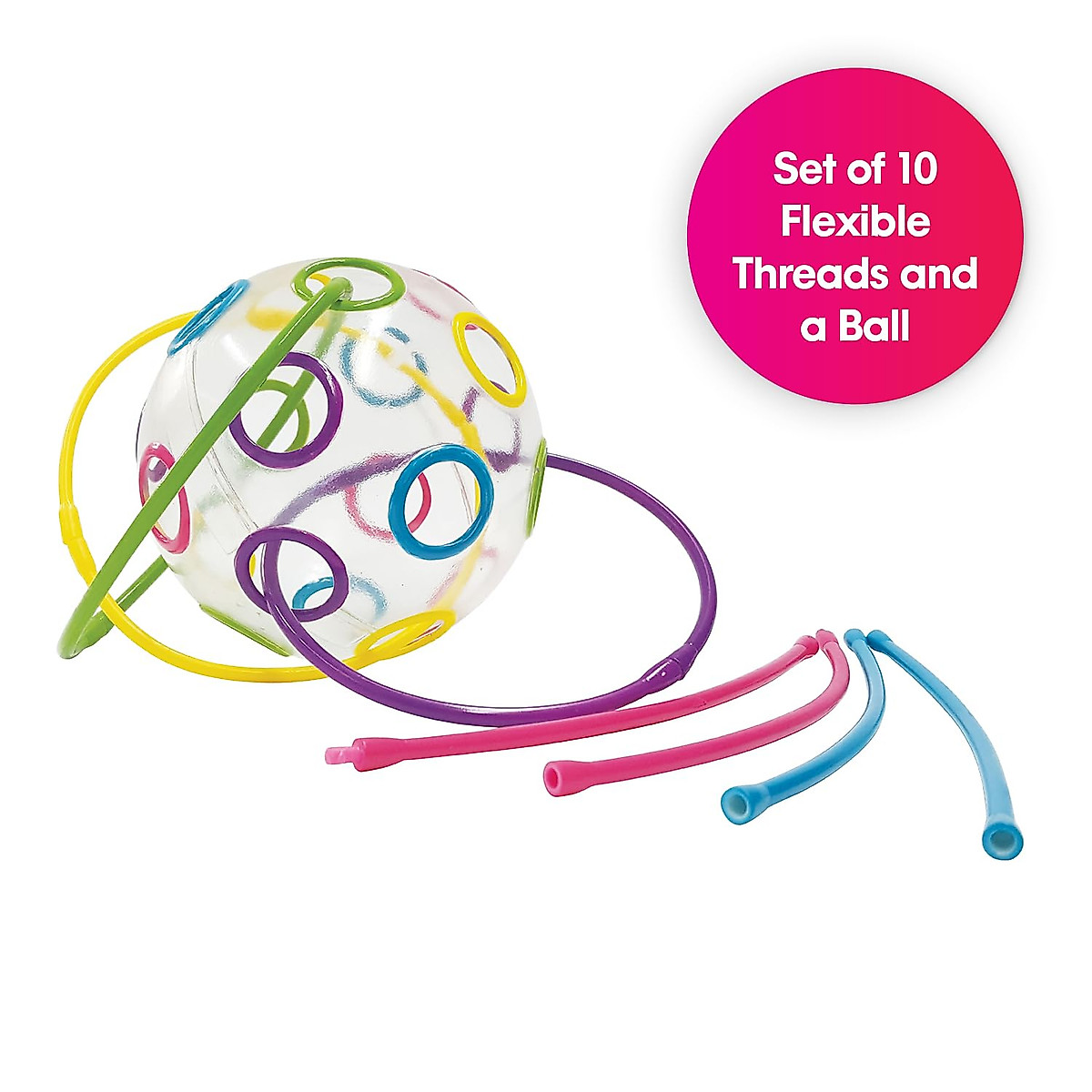 Edushape 525021 Thread-O-Ball Development Activity (Pack of 11)