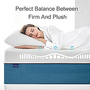 Molblly Queen Size Mattress, 10 inch Cooling-Gel Memory Foam Mattress in a Box, Fiberglass Free,Breathable Bed Mattress for Cooler Sleep Supportive & Pressure Relief， 60" X 80" X 10"