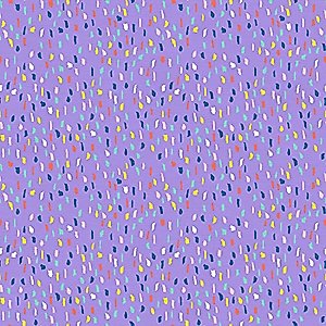 PBS Fabrics Over The Rainbow by Ampersand, Quilter's Cotton, Purple, Fabric by The Yard