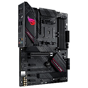 ASUS ROG Strix B550-F Gaming Motherboard Gaming ATX, AMD B550, Socket AM4, DDR4, PCI 4.0, Intel 2.5GB LAN, 2xM.2, ASUS Optimem II, USB 3.2 Gen 2, Aura Sync RGB, Black