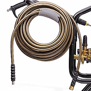 SIMPSON Cleaning PS60869 PowerShot 4000 PSI Gas Pressure Washer, 3.5 GPM AAA Triplex Pump, Honda GX270 Engine, Includes Spray Gun, Wand, 5 QC Nozzle Tips, 3/8-inch x 50-Foot Monster Hose, 49-State