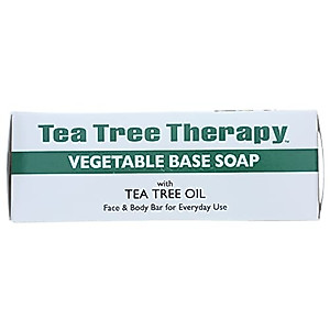 Tea Tree Therapy Vegetable Base Soap - 3.9 Oz