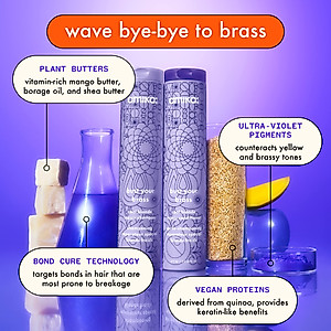 amika bust your brass cool blonde repair conditioner