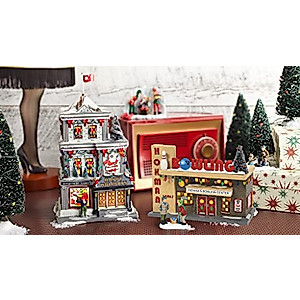 Department 56 A Christmas Story Village Hohman Lanes Bowling Lit Building, 5.75 Inch, Multicolor