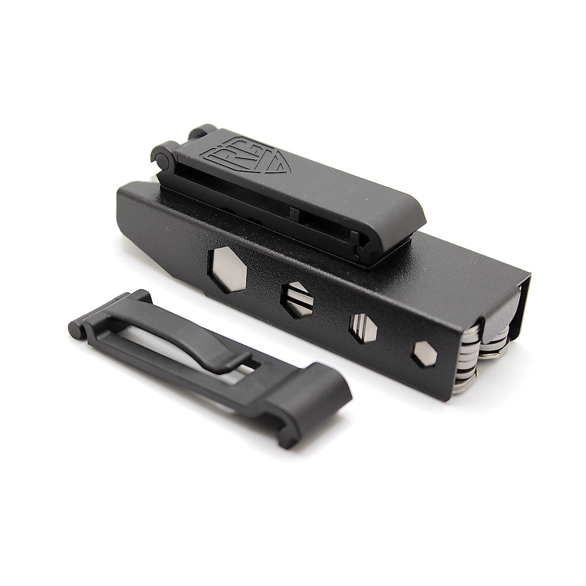 Leatherman SUPERTOOL 300 compatible sheath UNIVERSAL BELT SIZE & ROTATABLE BELT CLIP (TOOL NOT INCLUDED)