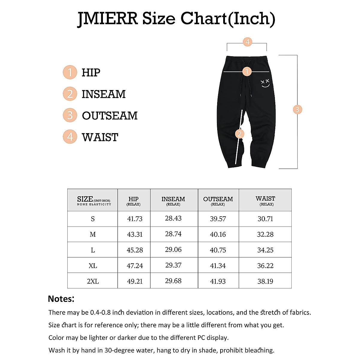 JMIERR Mens Sweatpants Tapered Track Gym Running Cool Joggers Sweat Pants Athletic Pants with Drawstring and Pockets 2024, 3XL, Black