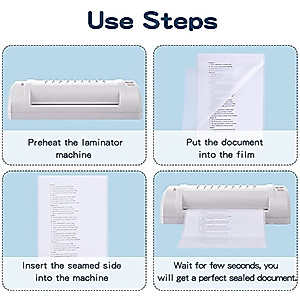 Laminating Pouches, Legal Size, 3 Mil, Clear Legal Size, Thermal Laminating Pouches, 9 X 14.5 Inches, 100 Pouches