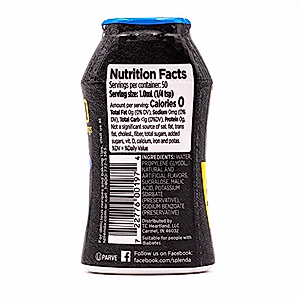 SPLENDA LIQUID Zero Calorie Liquid Sweetener, Original French Vanilla, 1.68 Fl Oz