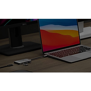 Juiced Systems QuadHUB Power - USB-C Generation 2 10Gbps 100 Watt Power Delivery Hub - 2X USB-C 10Gbps Ports - 2X USB-A 10 Gbps Ports