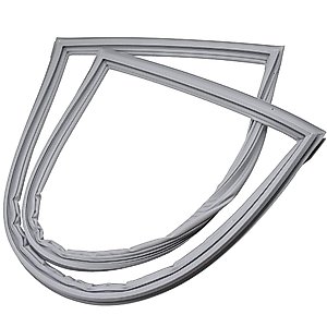 W10830162 Refrigerator French Door Gasket Replacement (Grey) by BAY Direct for Whirlpool Kitchen Aid Kenmore Maytag Jenn Air Compatible Part Number: 12723206AP W10179332 W10179332N W10199876 W10443225