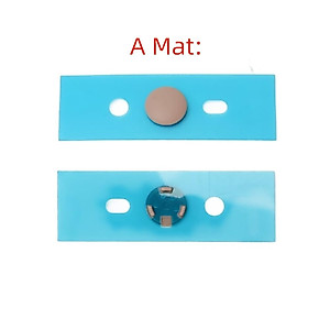 Laptop Bottom Case Rubber Feet Replacement for Microsoft Surface Laptop 3 4 5 Anti Slip Laptop Foot Pads Rose Gold