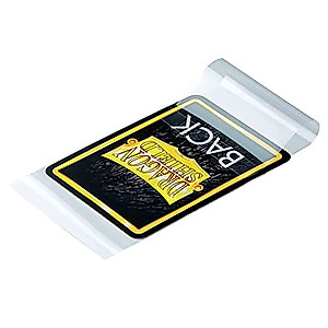 2 Packs Dragon Shield Clear Japanese Sealable Inner Sleeves 100 ct Card Value Bundle!