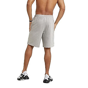 Champion Men's Graphic Jersey Short, Oxford Gray, Large