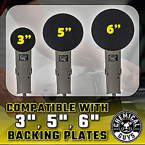 Chemical Guys BUF503 TORQX Random Orbital Polisher (Safe for Cars, Trucks, SUVs, & More) 700W, Orbit 8mm, 4.7 lb