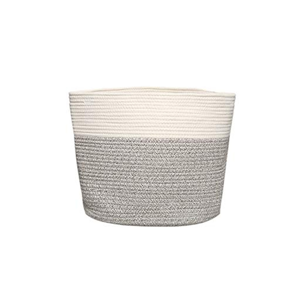 Baskets for Clothes Storage, Large Rope Laundry Basket, Woven Basket for Clothes,Bags,Toys,Towels, Hamper for Laundry, Rope Basket, Blanket Basket, Environmental Protection Material