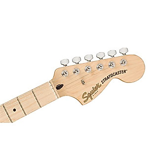 Squier Affinity Series Stratocaster Electric Guitar, with 2-Year Warranty, Lake Placid Blue, Maple Fingerboard