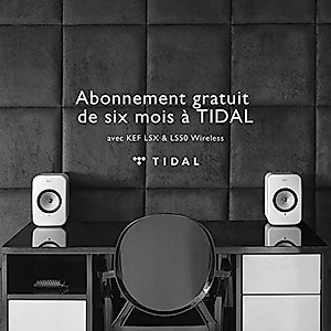 KEF LSX Wireless Music System (White, Pair)