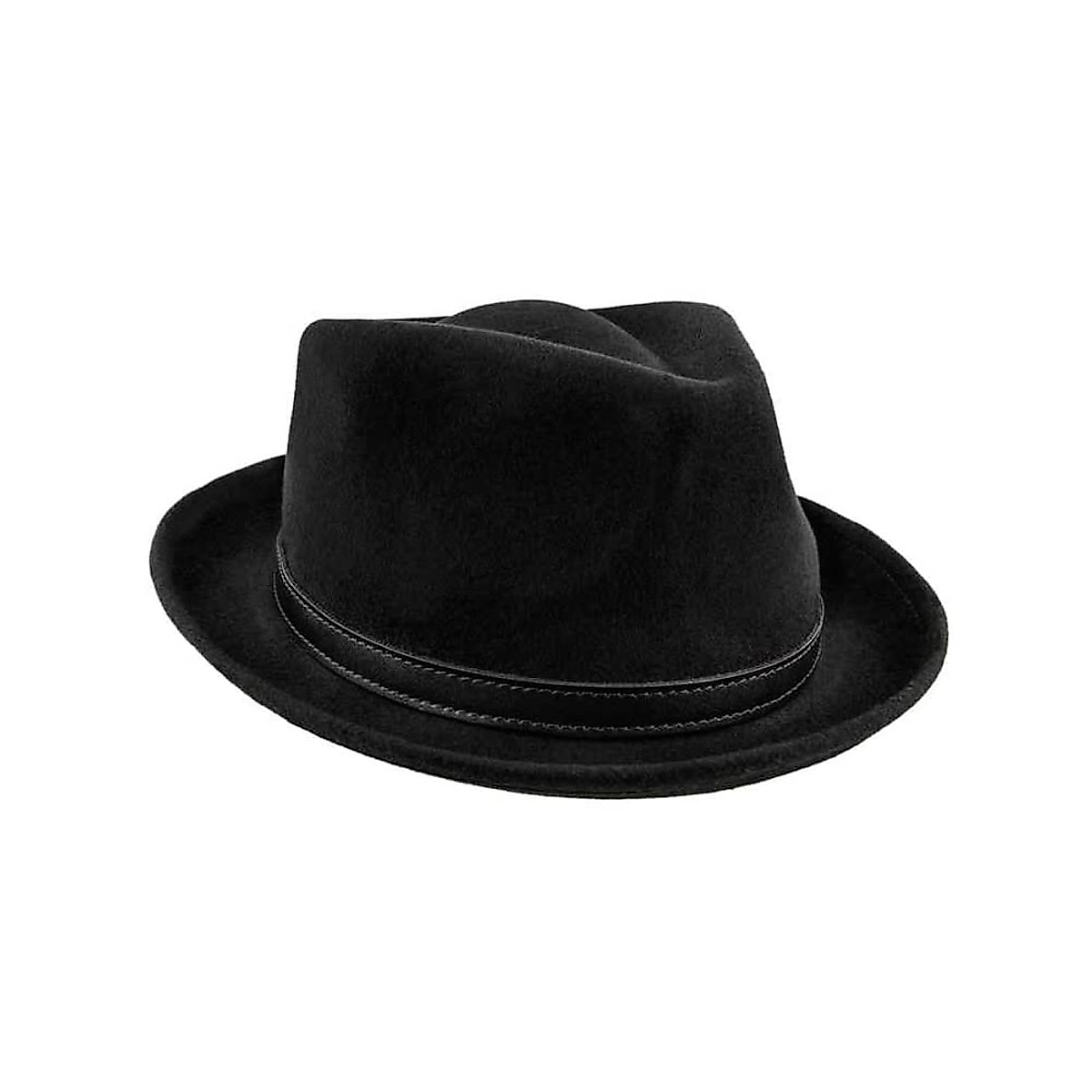 Stetson Men&#039;s Fedoras, Black, X-Large