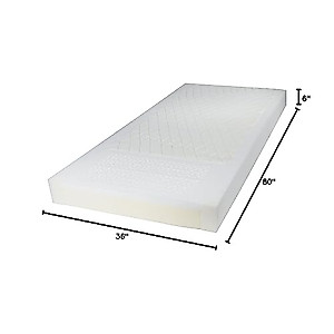 Drive Medical 15770 Gravity 7 Pressure Redistribution Mattress, Blue, 6.6 Foot (Pack of 1)