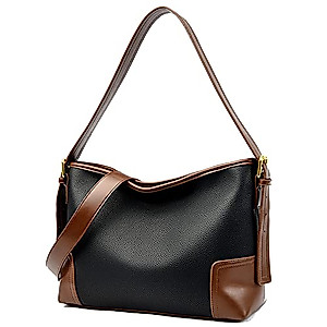HINFKA Handbags for Women Soft Pu Leather Tote Bag Large Capacity Single Shoulder Bag Crossbody Women Bags Travel Handbags