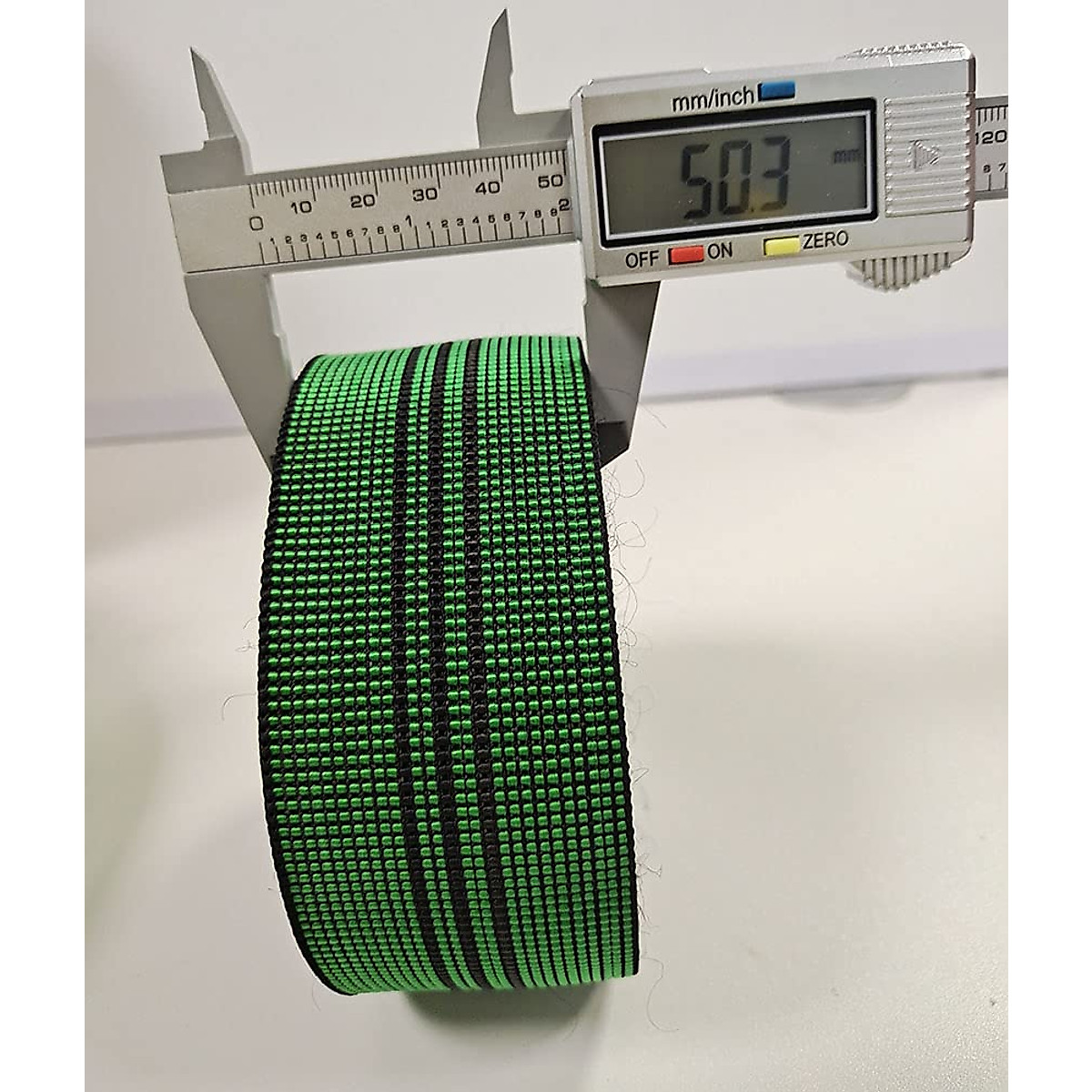 Upholstery Webbing Chair Couch Material Replacement,Elastic Webbing Latex Band, Stretchy Spring Alternative, Furniture Repair DIY Elasbelt 2" Wide (10m/32ft)