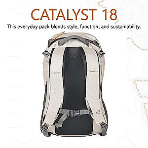 Mystery Ranch Catalyst 18L Travel Backpack with Tech Pocket for Everyday Carry and Adventures - Stone