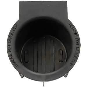 Dorman 41008 Front Cup Holder Compatible with Select Ford/Lincoln Models , Black