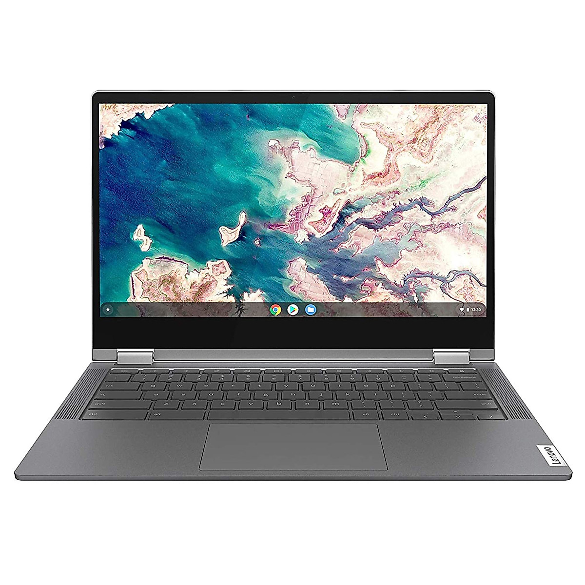 Lenovo Chromebook Flex 5 Laptop, 13 Inch FHD Touch Display, Intel Core i3-10110U Processor, 4GB RAM, 192GB Storage (64GB eMMC + 128GB MicroSD), Webcam, WiFi, Bluetooth,+ MicroSD