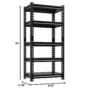 REIBII 61" Garage Shelving Heavy Duty