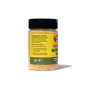 Bragg Nutritional Yeast Roasted Garlic Seasoning - 3 oz - Dairy-Free Parmesan Cheese Substitute - Perfect for Salads, Pastas, Popcorn, and More