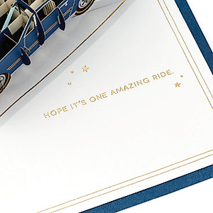 Hallmark Signature Paper Wonder Pop Up Birthday Card (Classic Car, Amazing Ride)