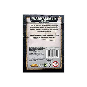 Games Workshop Datacards - Adeptus Custodes (2018 Edition)