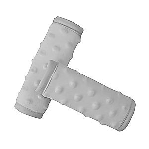 Pro Goleem Car Seat Strap Covers for Babies Soft Car Seat Strap Shoulder Pads for All Car Seats, Stroller, Pushcar, Gray