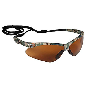 Kleenguard V30 19644 Nemesis Safety Glasses (3 Pair) (Camo Frame with Bronze Lens)