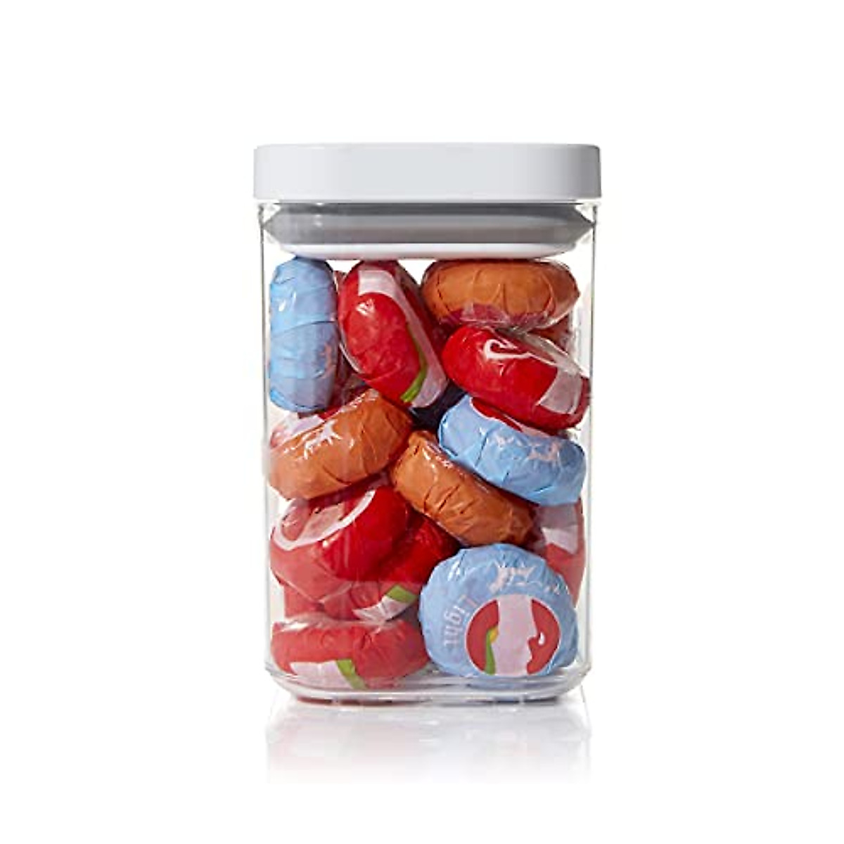 Copco Food and Organization Storage Container with Airtight Lid, 1.8-Quart, Clear