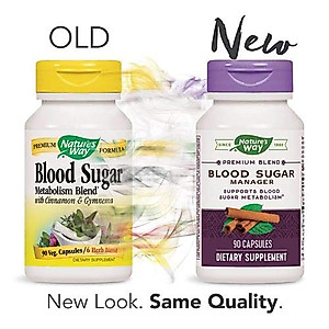 Nature's Way Blood Sugar, 90 Count (Pack of 2)