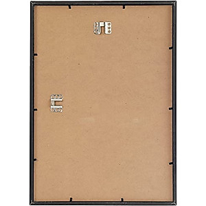 Weikani 12x16 Wood Picture Frame,3 Pack-30x40cm Black Wood Photo Frame,Certificate Frame with Plexiglass for Wall Mount or Table Top Display