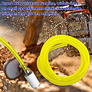 10 Feet 3mm Fuel Line Hose Tube Replacement for Craftsman Poulan Craftman Chainsaw String Trimmer Blower