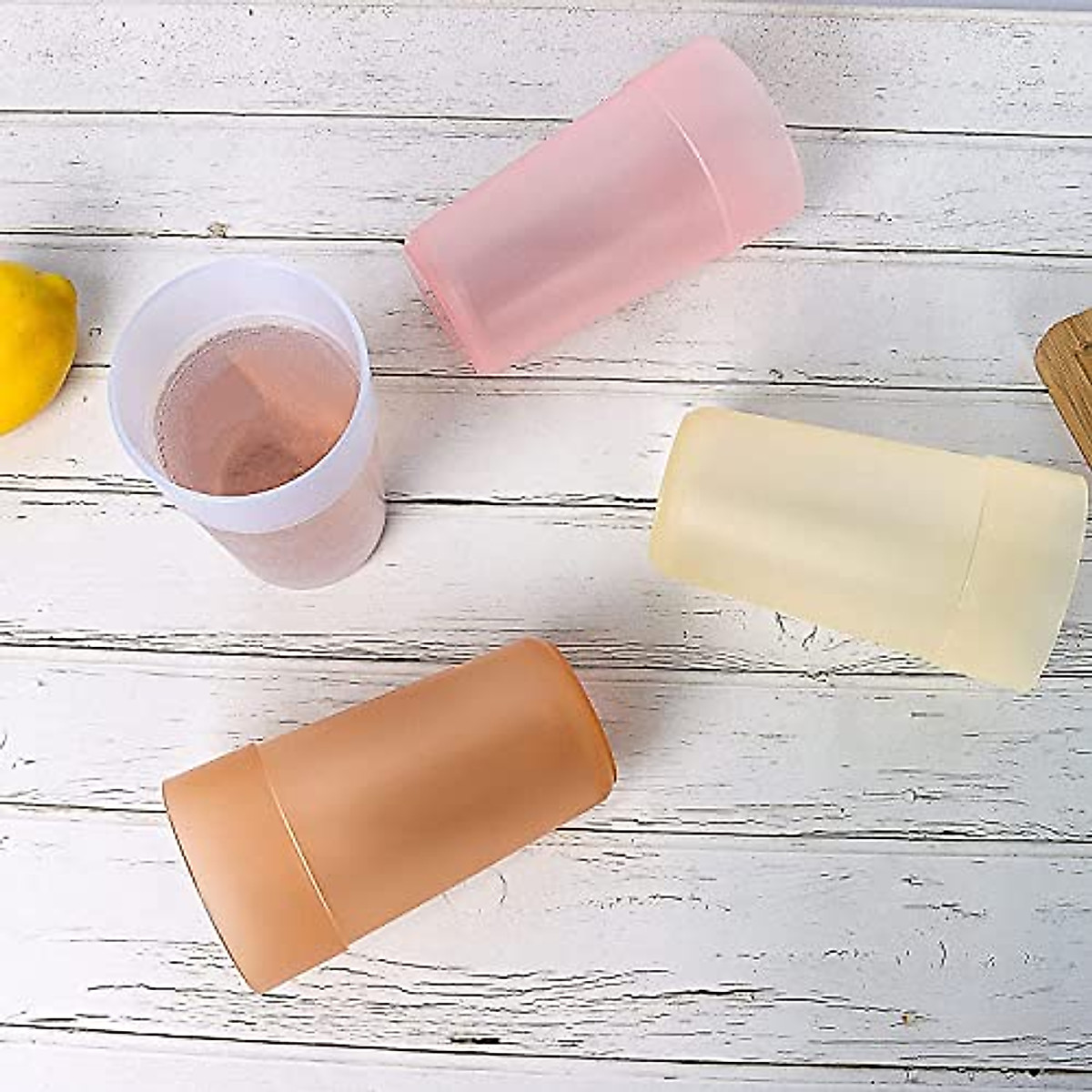 WANCHIY Reusable Plastic Cups- 20 oz Plastic Cups, Plastic Tumblers Set of 8, Unbreakable Plastic Drinking Glasses - Colorful Stackable Party Cups Set (Pack 8-20oz)