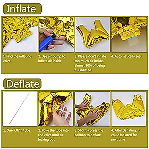 Legendog 23PCS Dog Party Decor Set Fashion Party Banner Cone Hat Party Balloon with Pump (Golden)