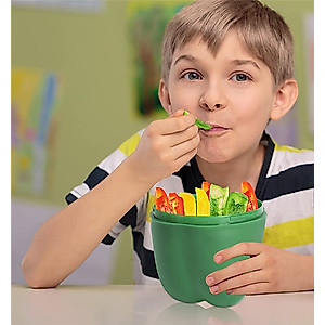 Lichma 5pcs Plastic Vegetable Storage Box Lemon Onion Tomato Green Pepper and Garlic Insurance Container Fruit Food Fresh-Keeping Reusable (5pcs)