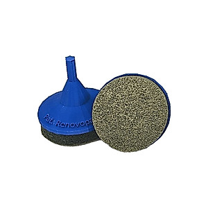 Renovo Products Pool Tile Cleaning Drill Pad Removes Calcium and Hard Water Spots from Waterline Pools Tile (1 Pad)