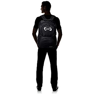 Black Classic Backpack - White Logo