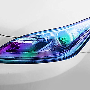 VViViD Air-Tint Sapphire Blue Chameleon Headlight Taillight Vinyl Tint Wrap Roll (17.75 Inch x 60 Inch Roll)