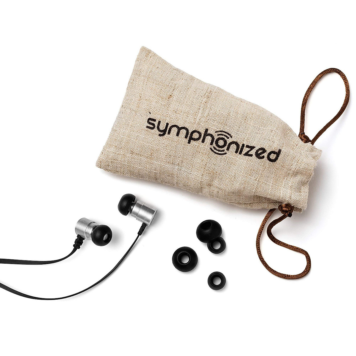 Symphonized on NRG 3.0 Wood Earbuds Wired, in Ear Headphones and MTL Earbuds Dual Driver Heavy Bass Premium in-Ear Noise-isolating Headphones