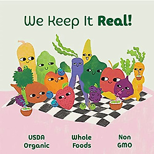 Sprout Organic Baby Food, Stage 4 Toddler Pouches, Apple Blueberry Plum, Strawberry Banana Squash, Pear Berry Banana Variety Pack, 4 Ounce (Pack of 18)