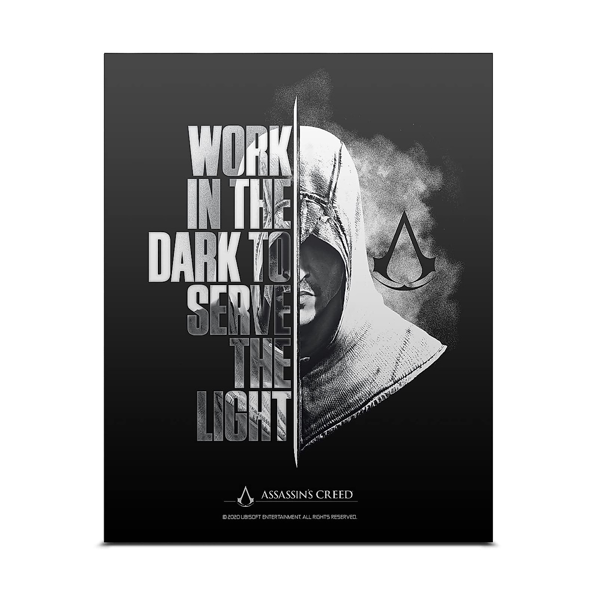 Head Case Designs Officially Licensed Assassin's Creed Half Legacy Typography Matte Vinyl Sticker Gaming Skin Case Cover Compatible With Xbox One X Console