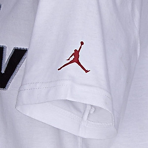 Jordan Boy's Jumpman Strong Tee (Big Kids) White XL (20 Big Kid)